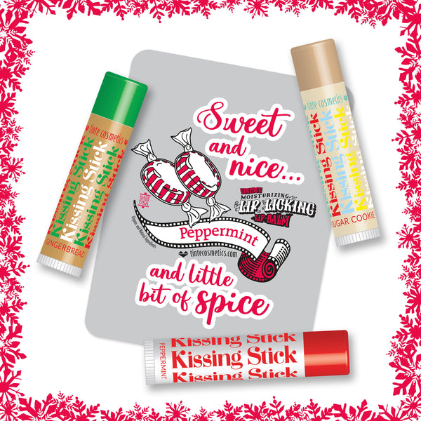 Holiday Kissing Stick Trio Kit | TinteWholesale